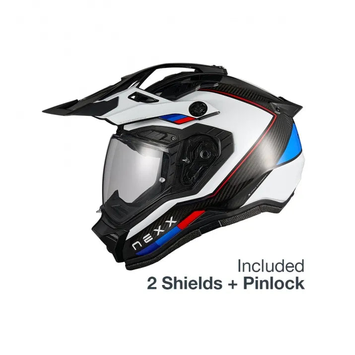 NEXX X.RALLY RAID BLUE.RED CARBON – NEXX Helmets Australia